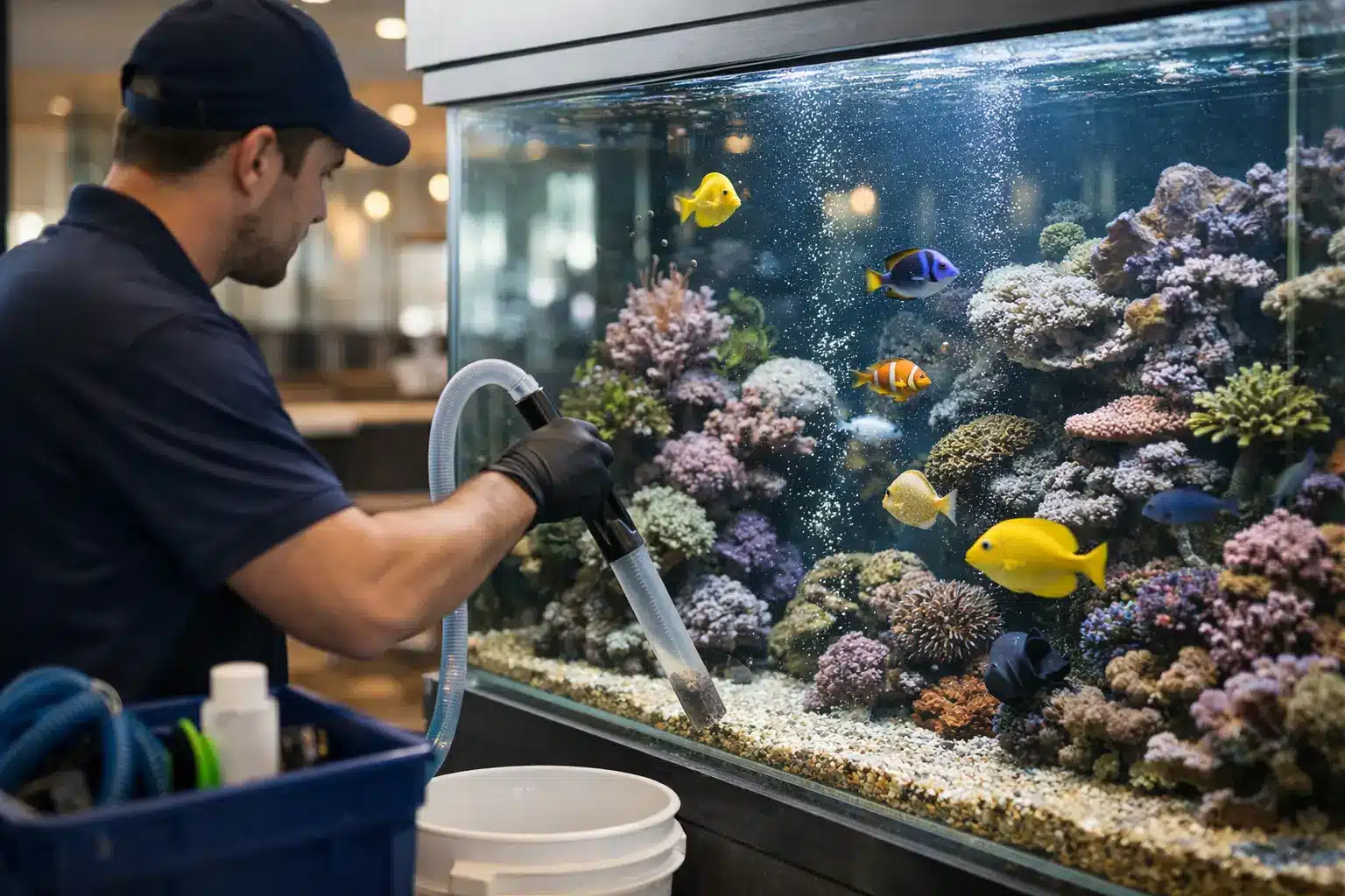 Commercial Aquarium Maintenance Guide | Coral Cavern